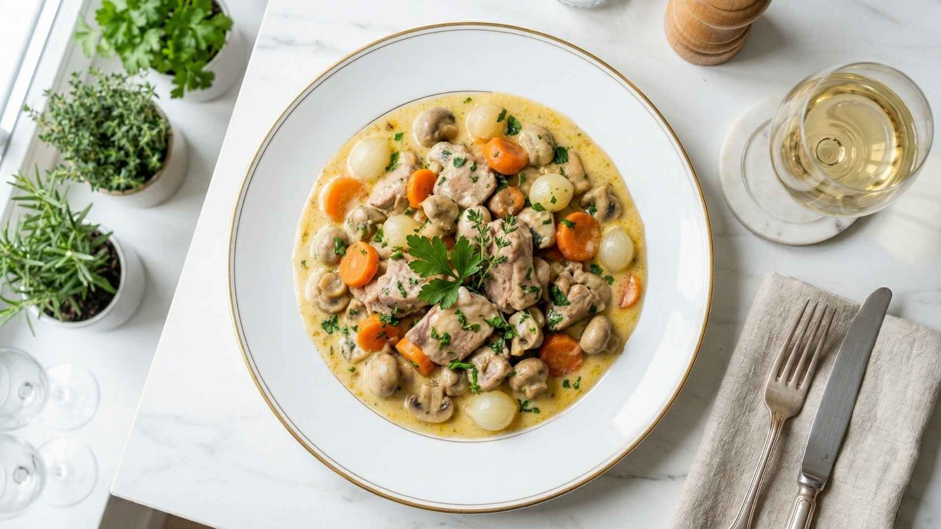 Blanquette de dinde | Kavavin